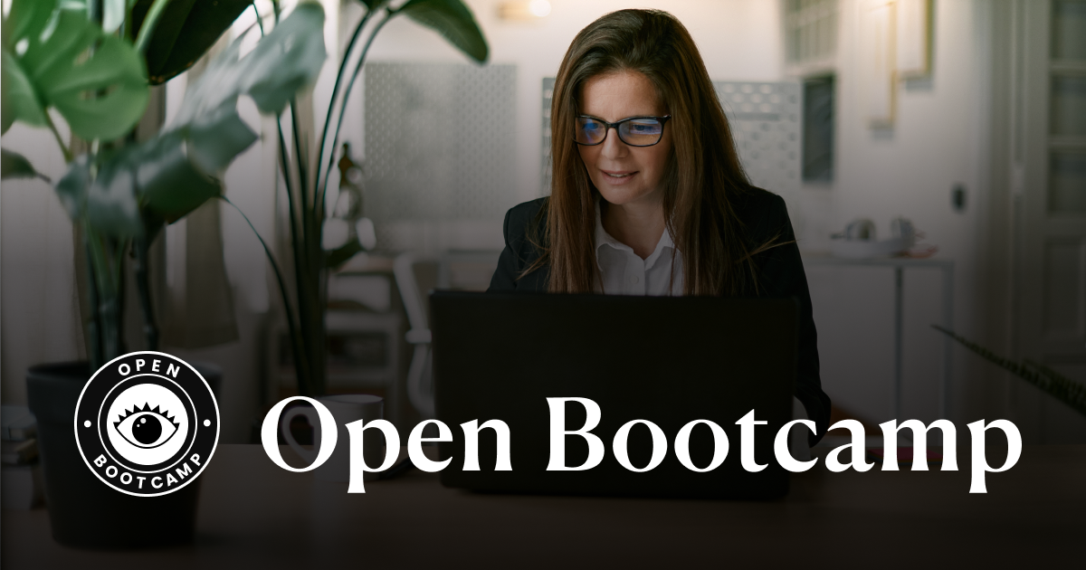Open Bootcamp | Master tech skills.